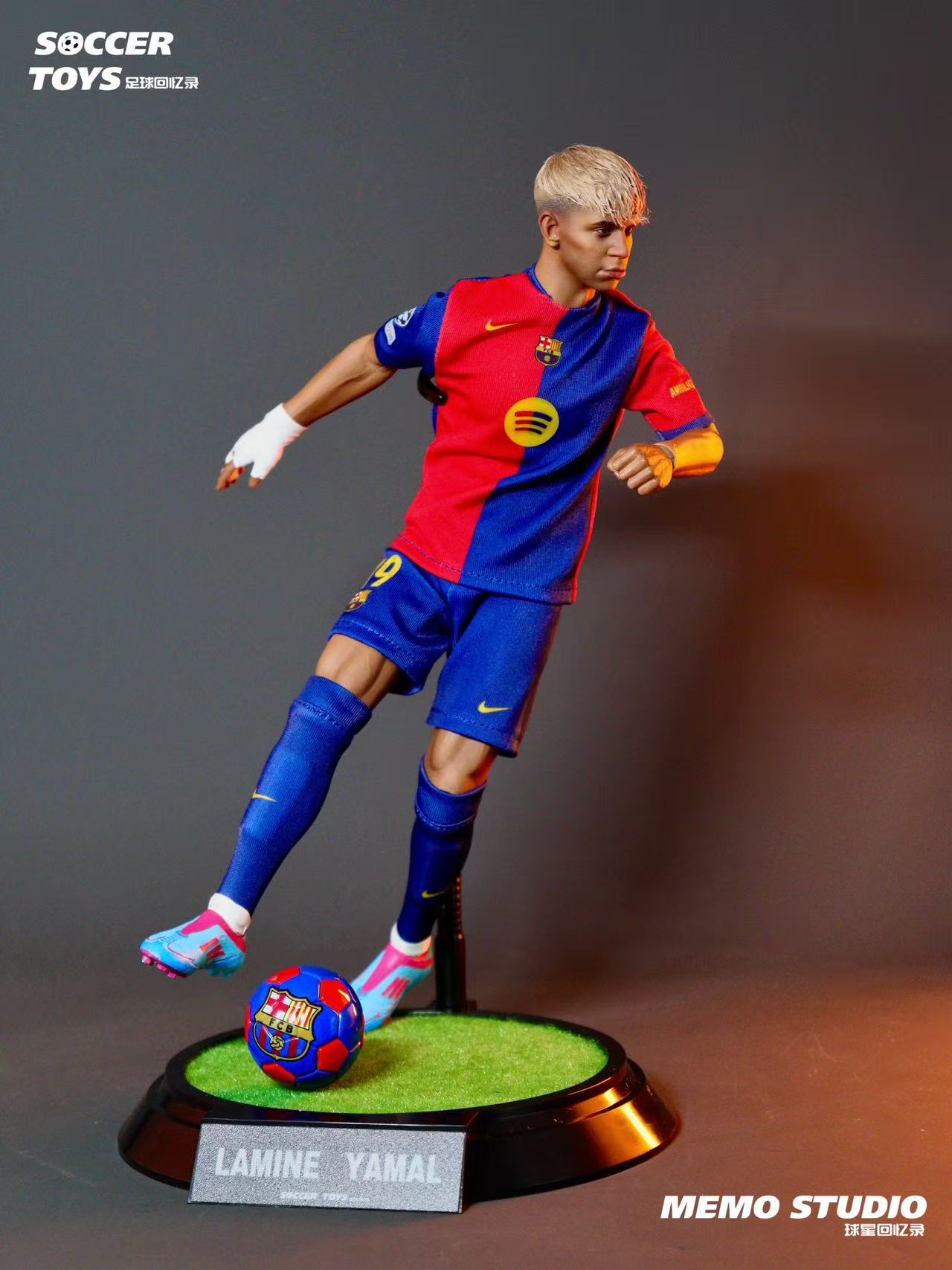 Memo Studio 1/6 Lamine Yamal (Rooted Hair) Figure Set – FC Barcelona U ...
